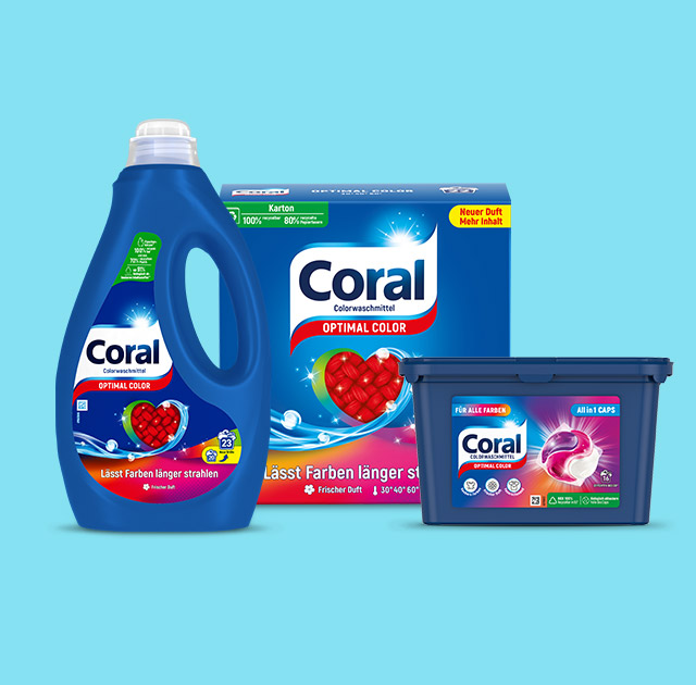 Das richtige Waschmittel für deine Lieblingsstücke | Coral